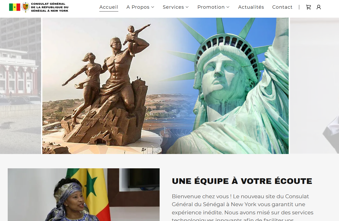 Consulate General of Sénégal - Guelawar Portfolio